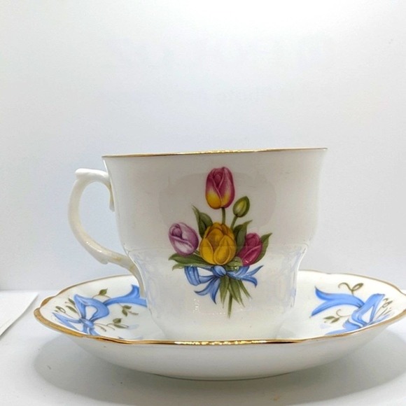 Arklow | Accents | Vintage Arklow Bone China Cup And Saucer February ...